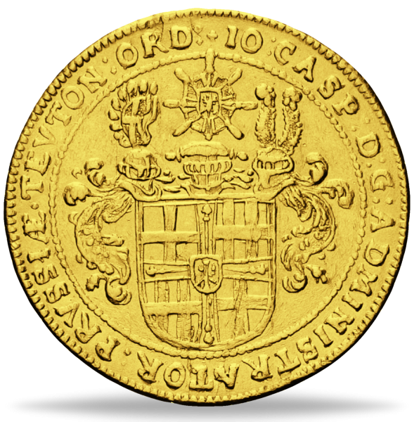 Deutscher Orden, Doppeldukat 1666, Herzog Johann Caspar von Ampringen - Gold | Münzen ...