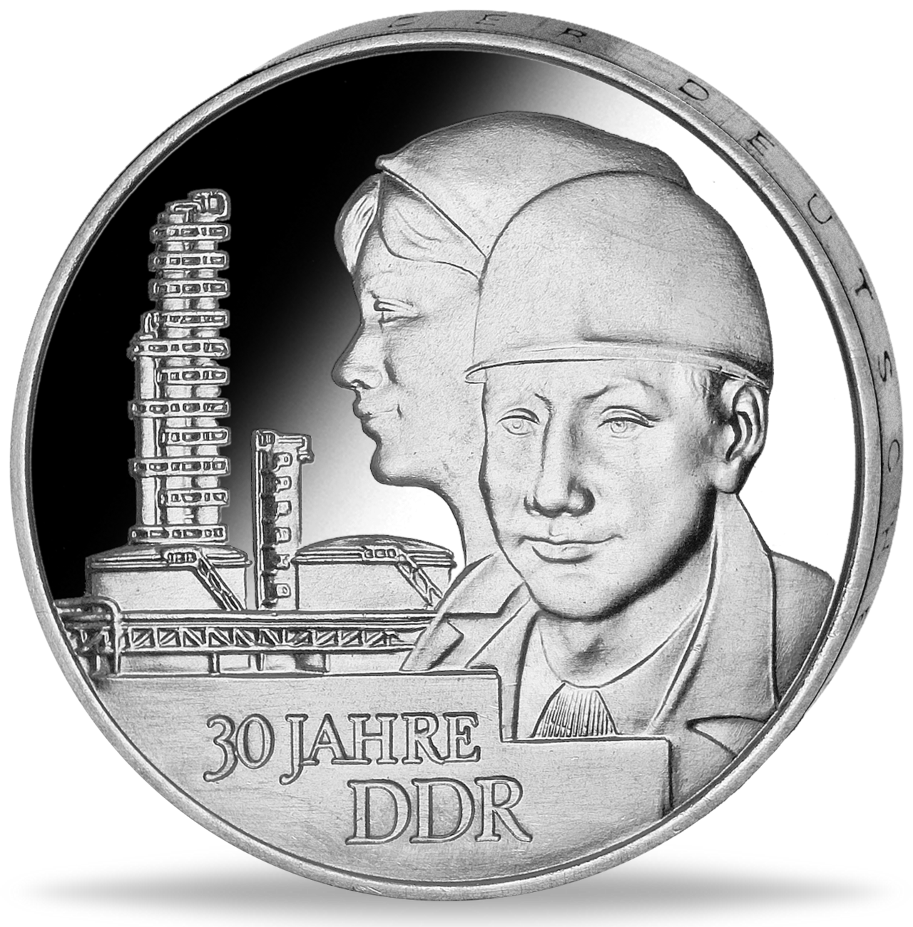 20 Mark „30 Jahre DDR“ | Münzen-Versandhaus Emporium-Hamburg