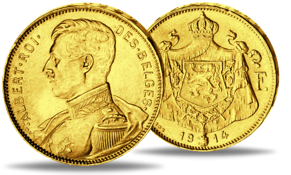 Gold-Komplett-Kollektion der Kaiser und Könige Europas (12 Münzen ...