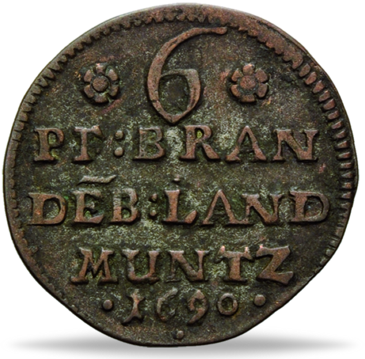 6 Pfennig | Münzen-Versandhaus Emporium-Hamburg