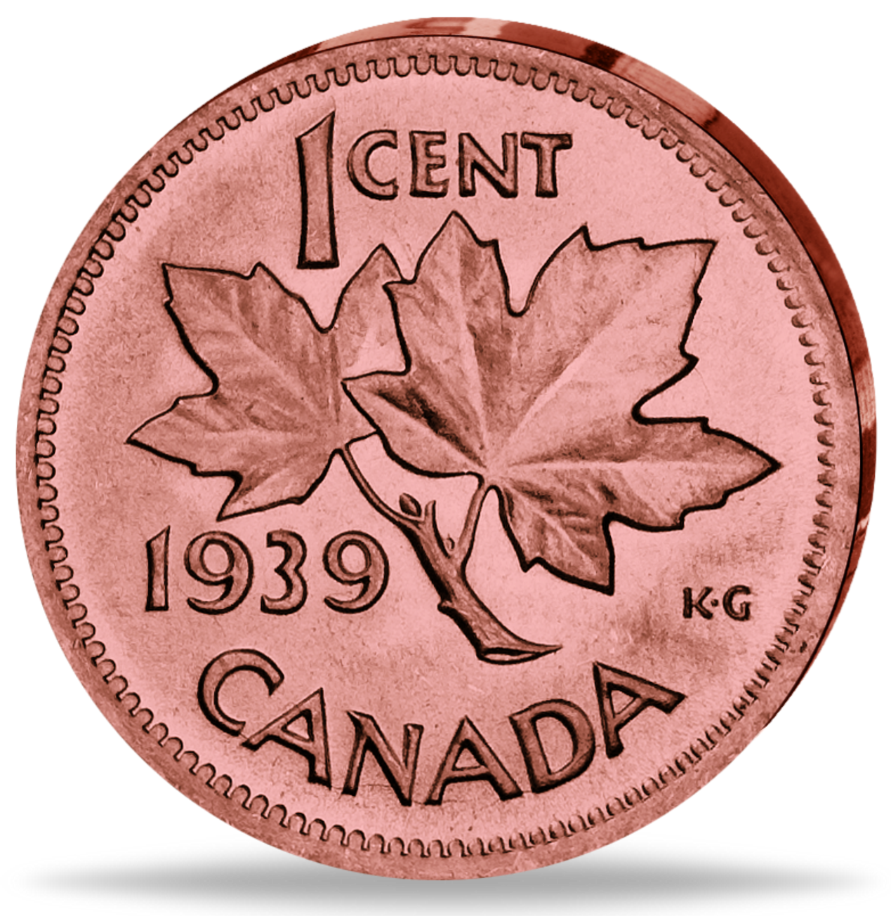 1 Cent „Ahornblatt - Maple Leaf“ | Münzen-Versandhaus Emporium-Hamburg