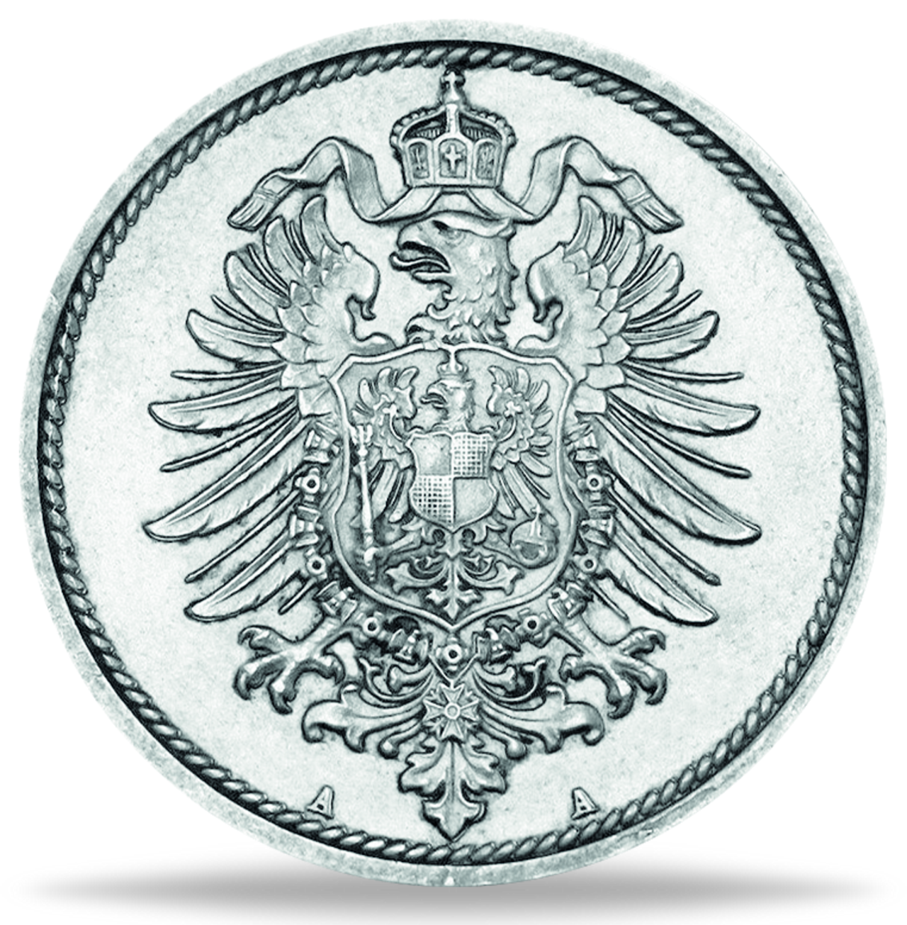 Deutsches Kaiserreich, 10 Pfenning 1873-1889 kleiner Adler (Jäger 4 ...