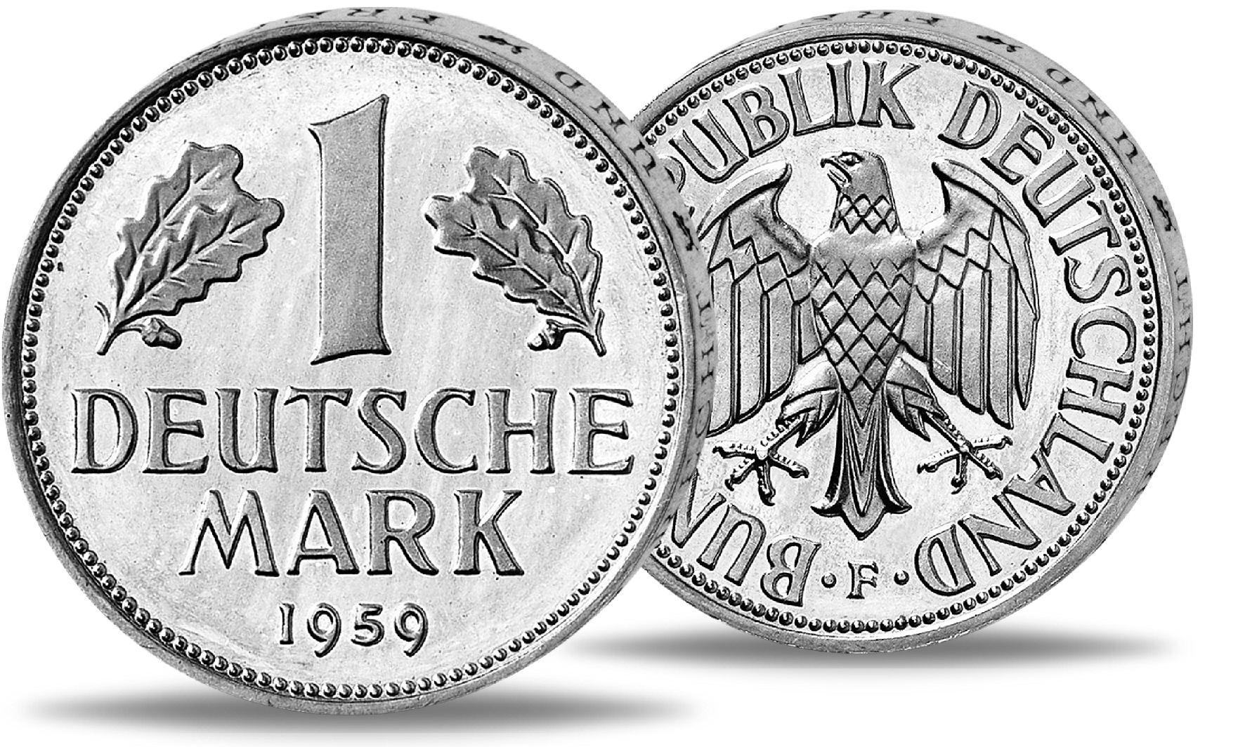 1 DM Bundesrepublik | Münzen-Versandhaus Emporium-Hamburg