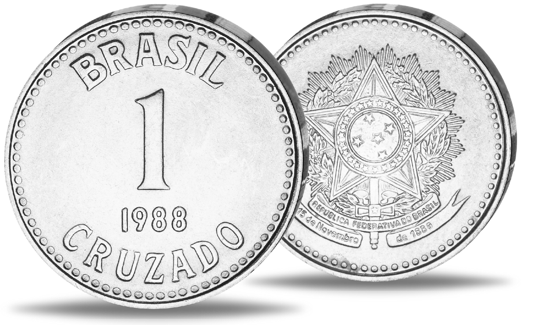 1,86 Cruzados-Kursmünzensatz Brasilien | Münzen-Versandhaus Emporium ...