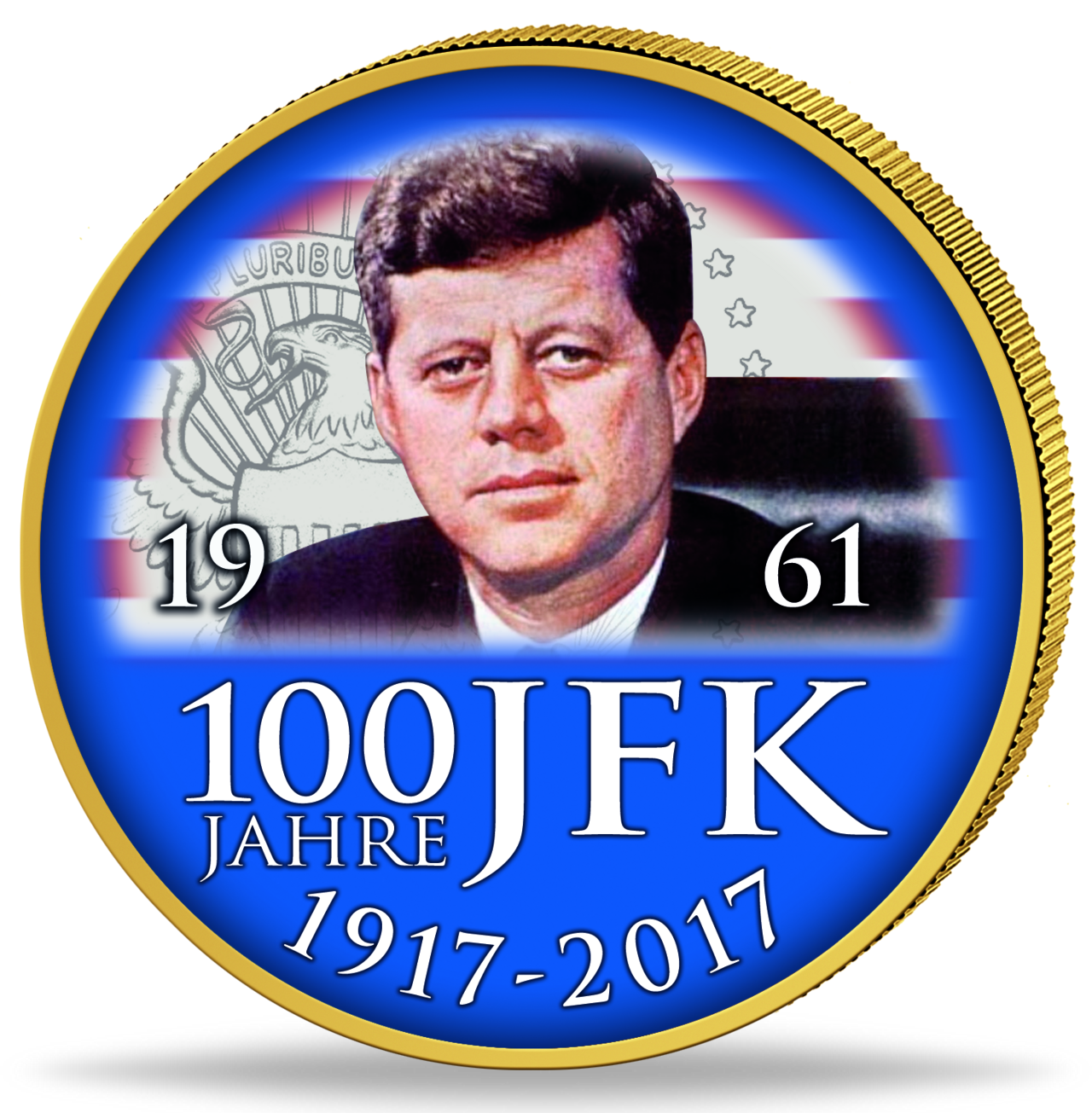 1/2 US-Dollar Kennedy 2017 Präsidentschaft | Münzen-Versandhaus ...