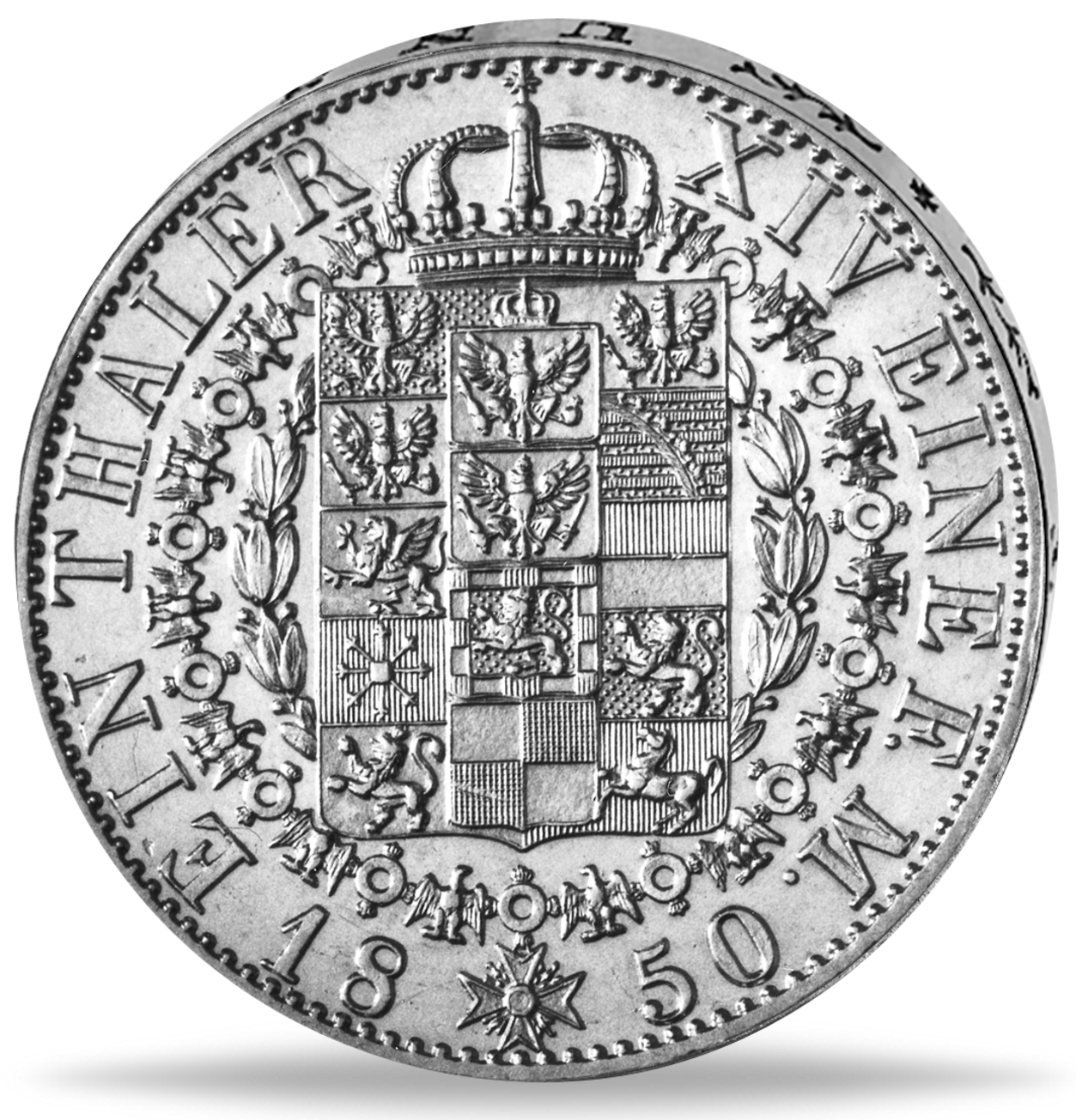 Königreich Preußen, Taler 1842-1852, König Friedrich Wilhelm IV. (Thun ...