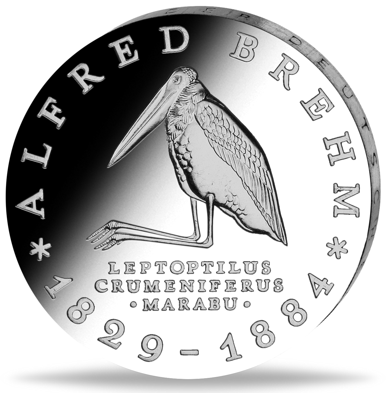 10 Mark der DDR „Alfred Brehm“ - Silber | Münzen-Versandhaus Emporium ...