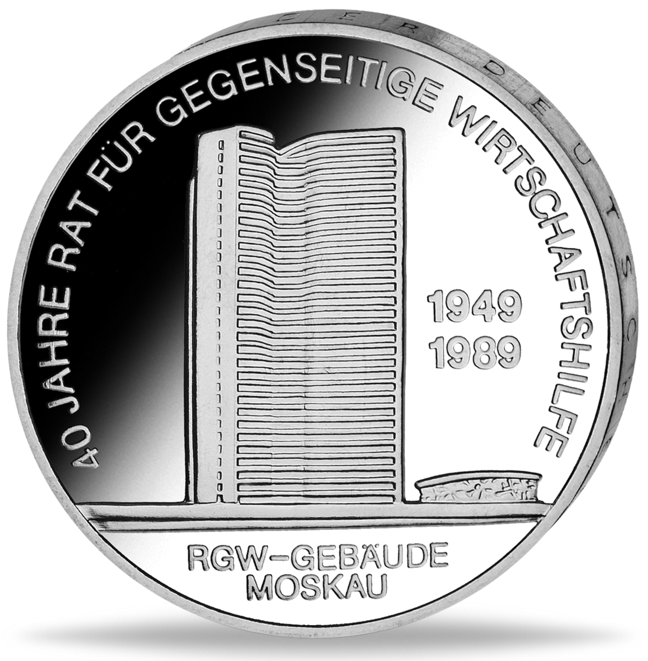 10 Mark der DDR „40 Jahre RGW“ | Münzen-Versandhaus Emporium-Hamburg