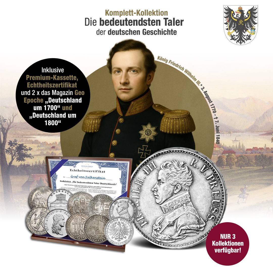 Die bedeutendsten Taler der deutschen Geschichte | Münzen-Versandhaus ...