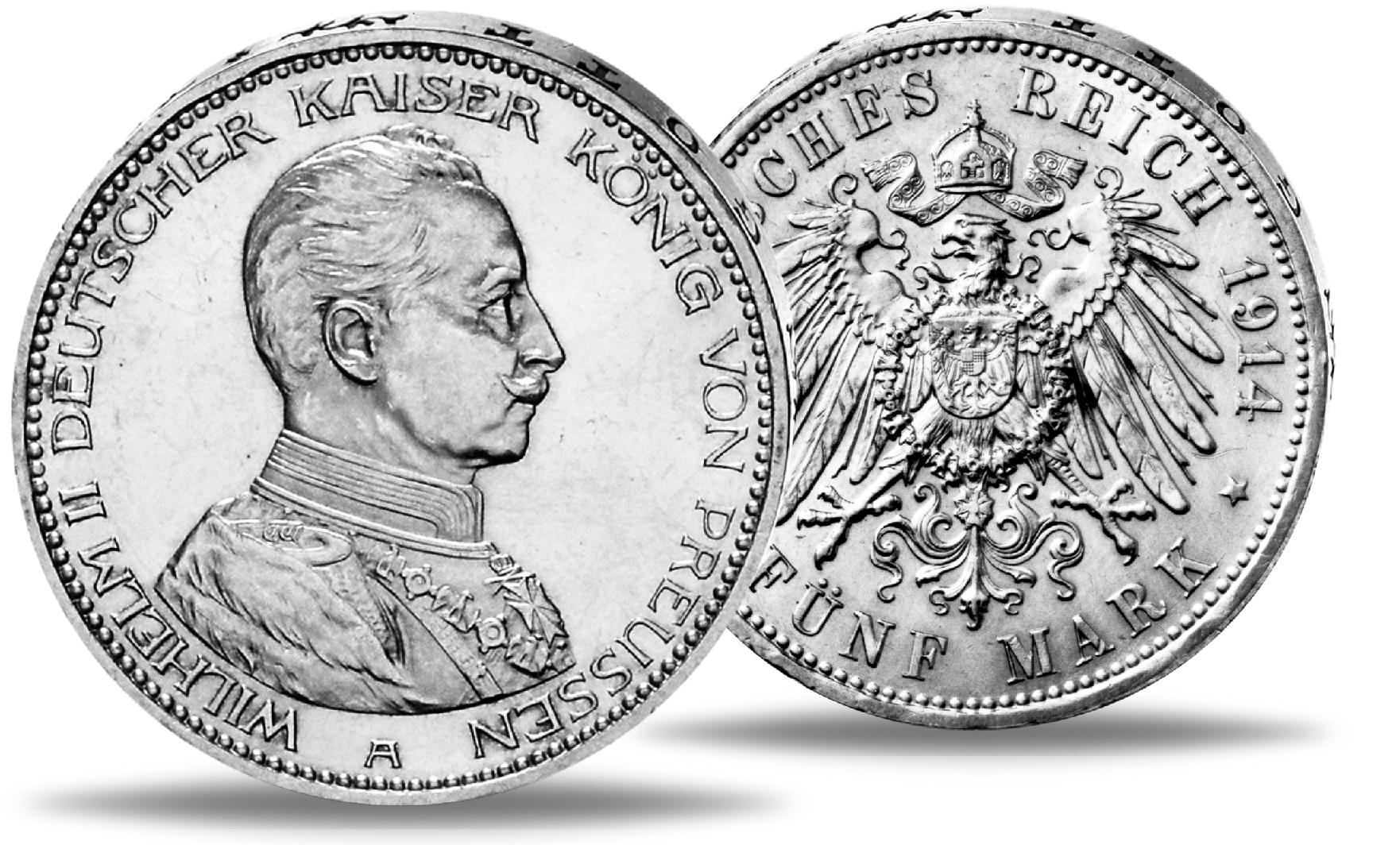 5 Mk „Preußen Uniform 1914“ | Münzen-Versandhaus Emporium-Hamburg