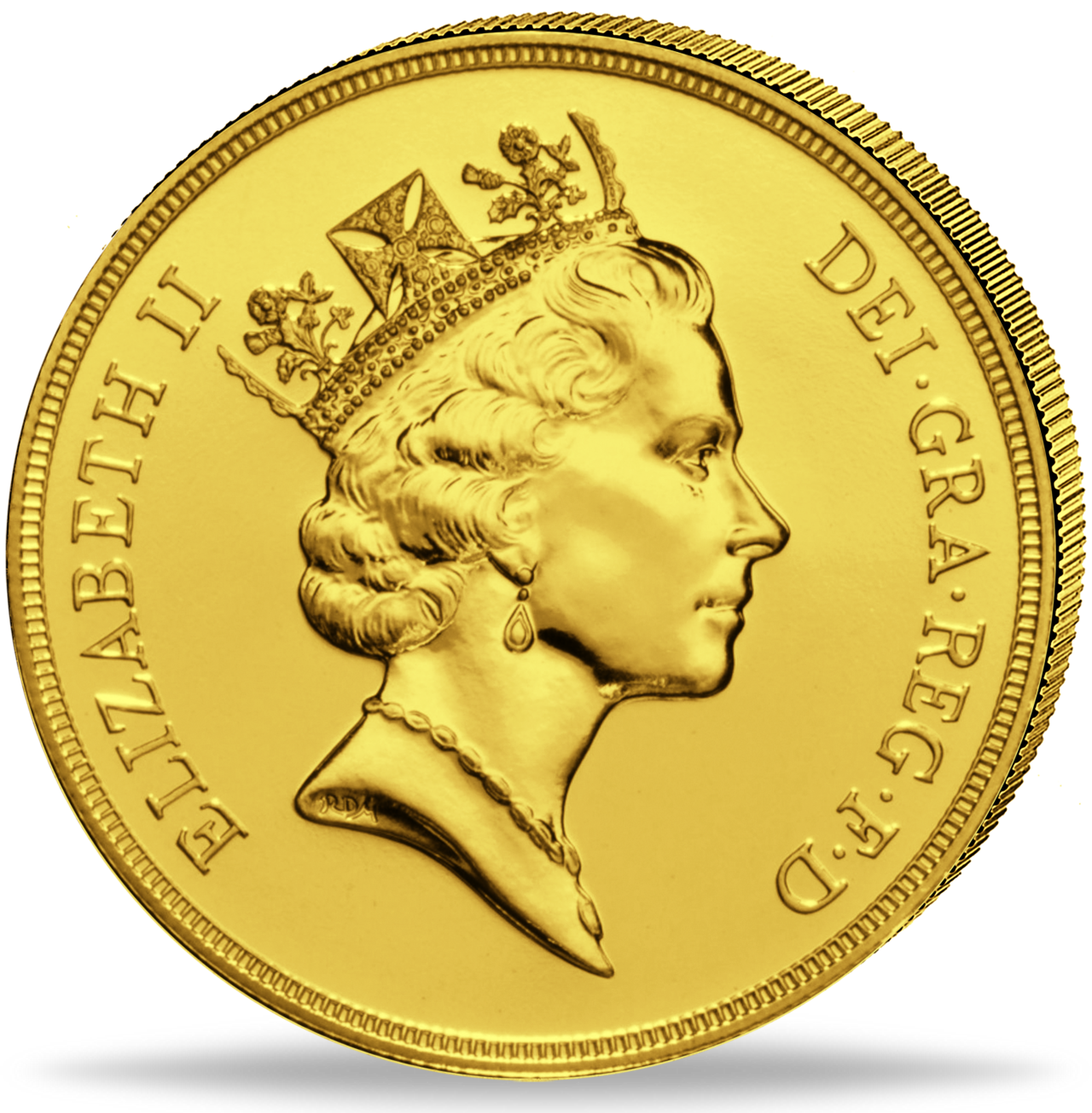 Großbritannien, 5 Pfund 1985, Königin Elisabeth II. - Gold | Münzen ... Großbritannien, 5 Pfund 1985, Königin Elisabeth II. - Gold | Münzen ...