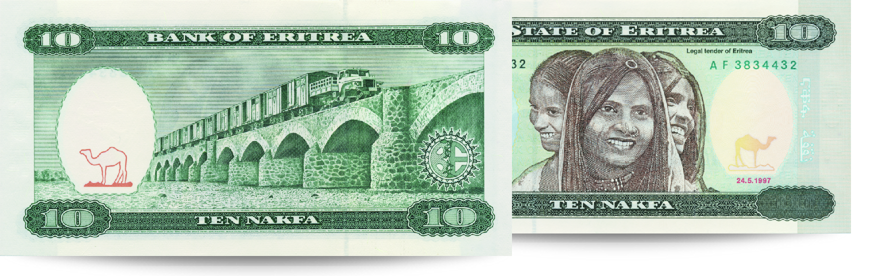 Nafka-Banknotensatz „Eritrea“ | Münzen-Versandhaus Emporium-Hamburg