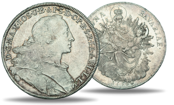 Kurfürstentum Bayern, Madonnentaler 1760-1777, Kurfürst Maximilian III ...