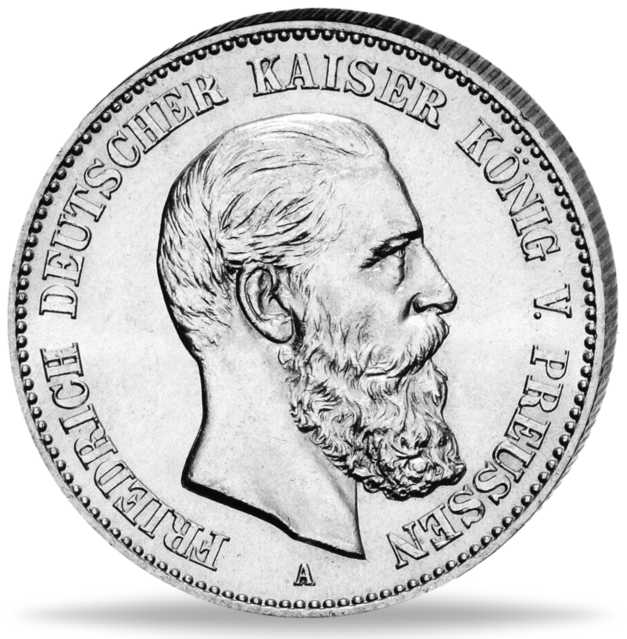 Königreich Preußen, 2 Mark 1888, Kaiser Friedrich III. (Jaeger 98 ...