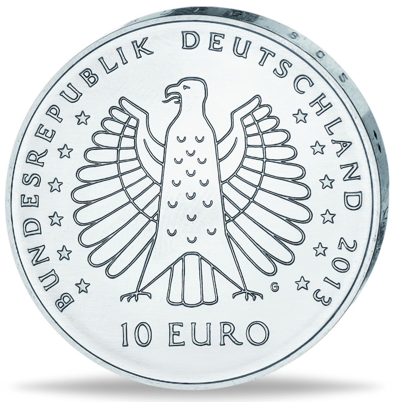 10 Euro Entdeckung e-magn. Wellen mit 24 Karat-Goldveredlung | Münzen ...
