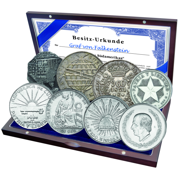 Das Silber Südamerikas, die Kollektion Azteken-Silber - Komplett-Satz ...