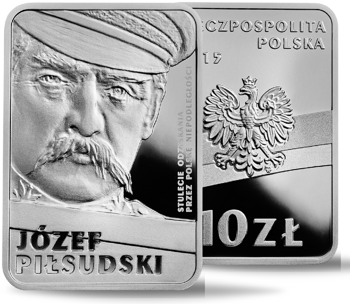 Polen, 10 Zloty 2015, Jozef Pilsudski - Silber | Münzen-Versandhaus Emporium-Hamburg