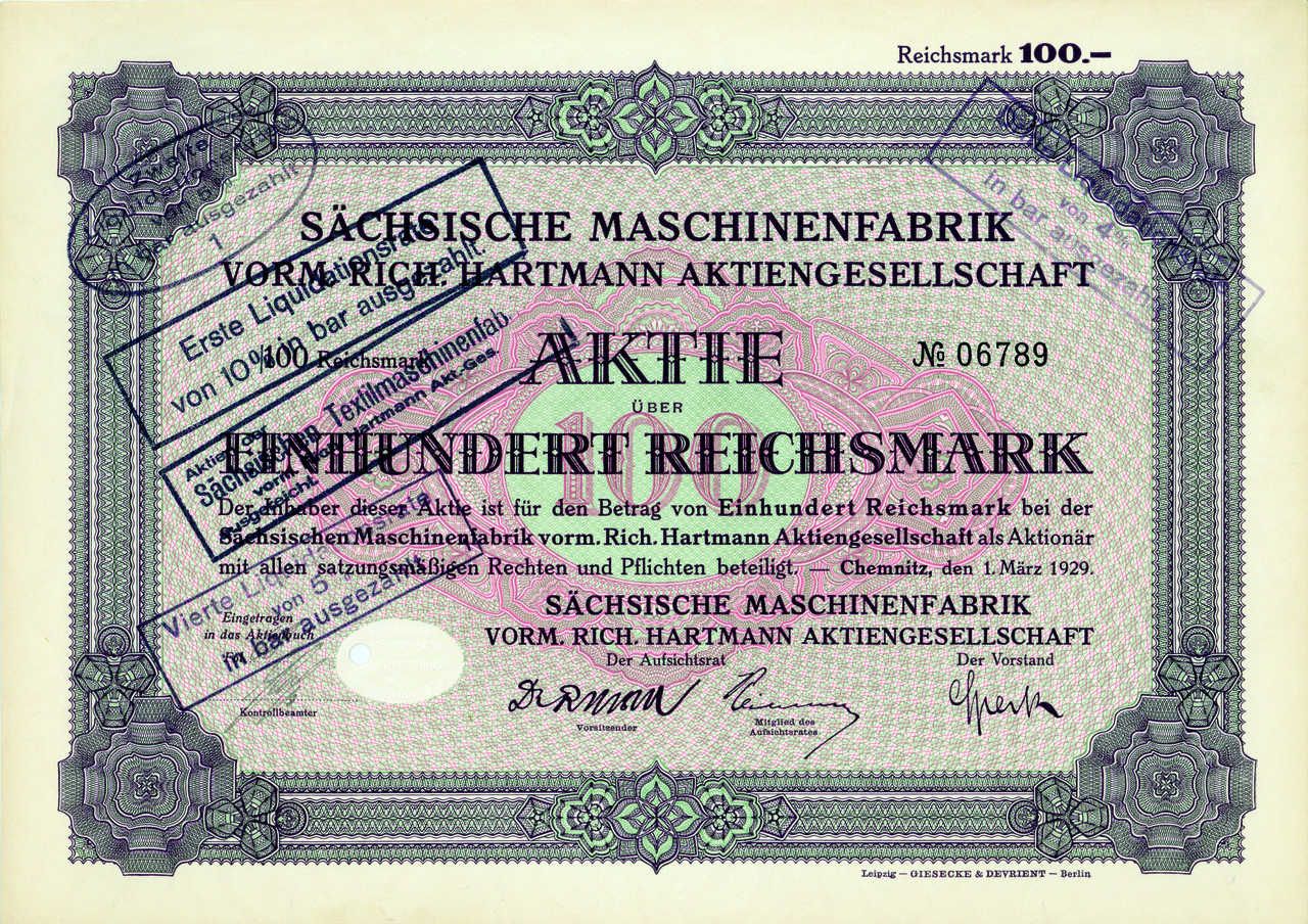 Chemitz 100 Reichsmark S chsische Maschinenfabrik 1929 M nzen chemitz-100-reichsmark-s-chsische-maschinenfabrik-1929-m-nzen