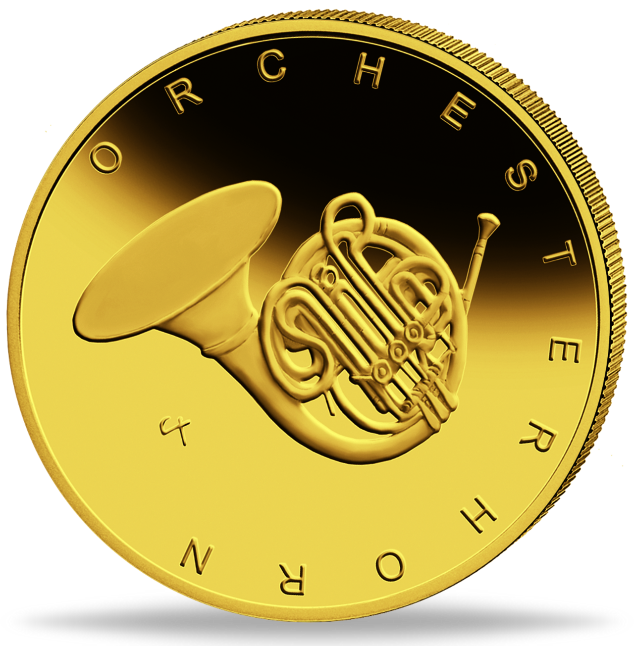 1/4 Unze Gold 50 Euro BRD Musikinstrumente - Orchesterhorn 2020 ...