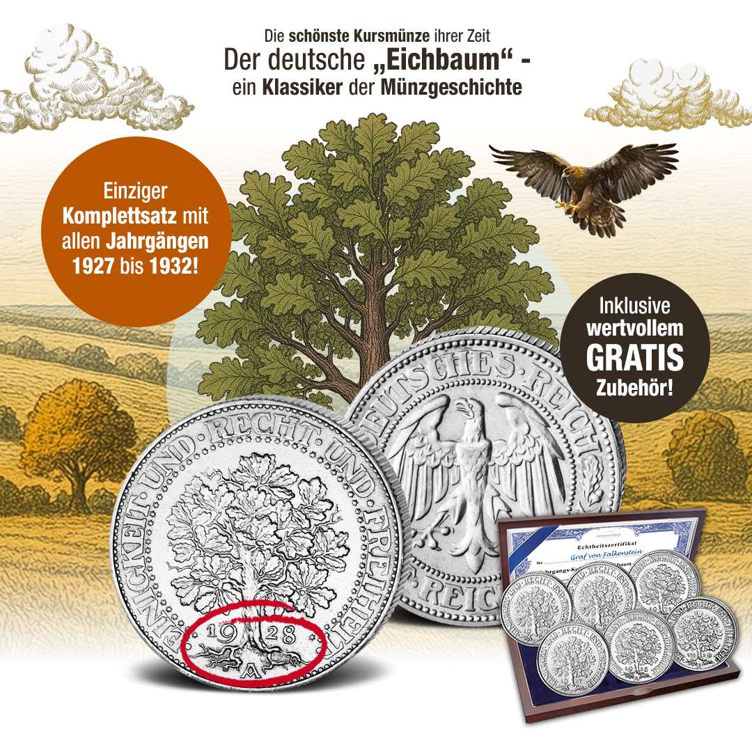Der Eichbaum – Klassiker der deutschen Münzgeschichte | Münzen ...