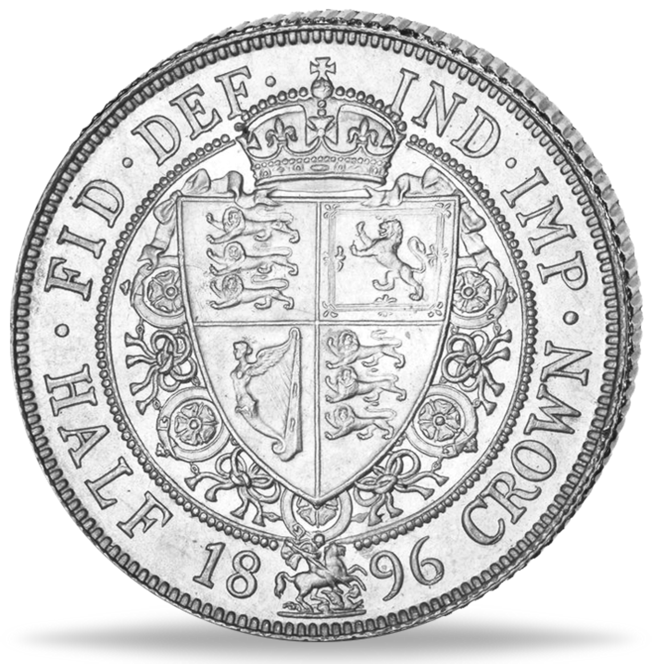 Großbritannien, Crown-Silber-Satz Königin Victoria (4 Münzen) - Silber ...