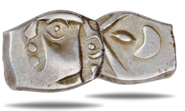 Antike, Kelten südliche Region, Drachme 1. Jh. v. Chr., Stamm der ...