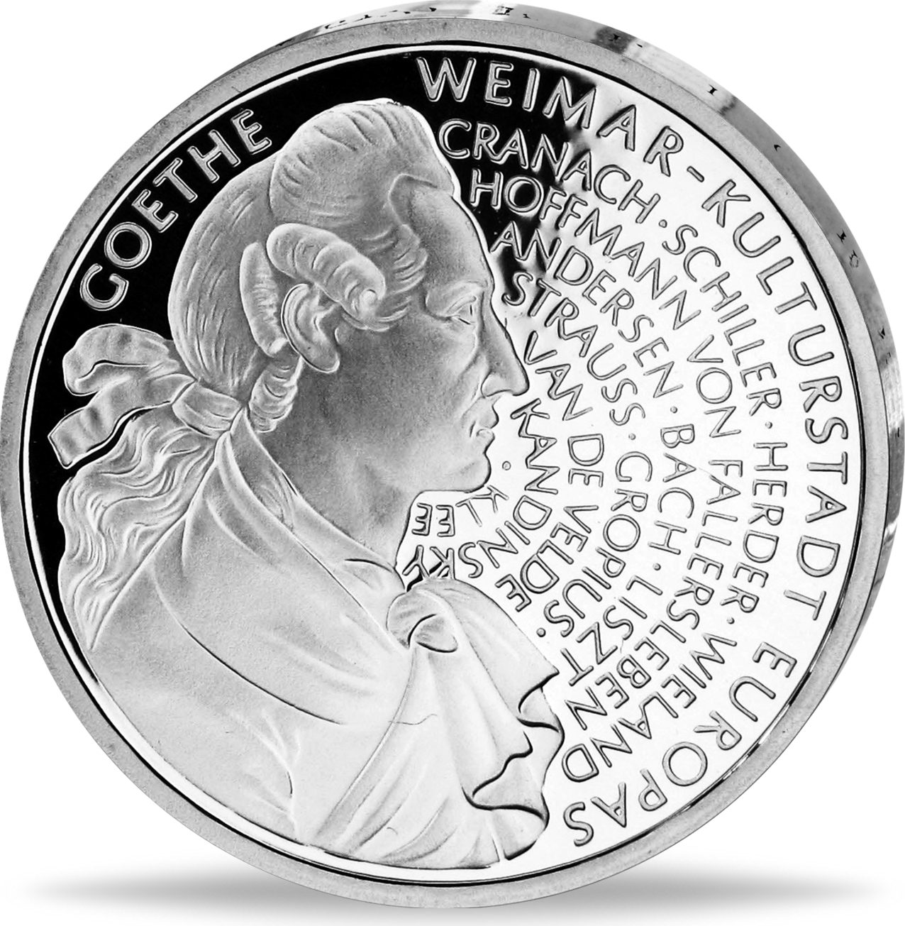 10 Deutsche Mark Weimar Kulturstadt Europas - Silber | Münzen ...