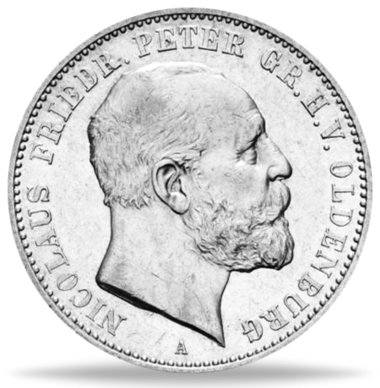 Großherzogtum Oldenburg, 2 Mark 1891, Nicolaus Friedrich Peter (Jaeger 93) - Deutsches ...