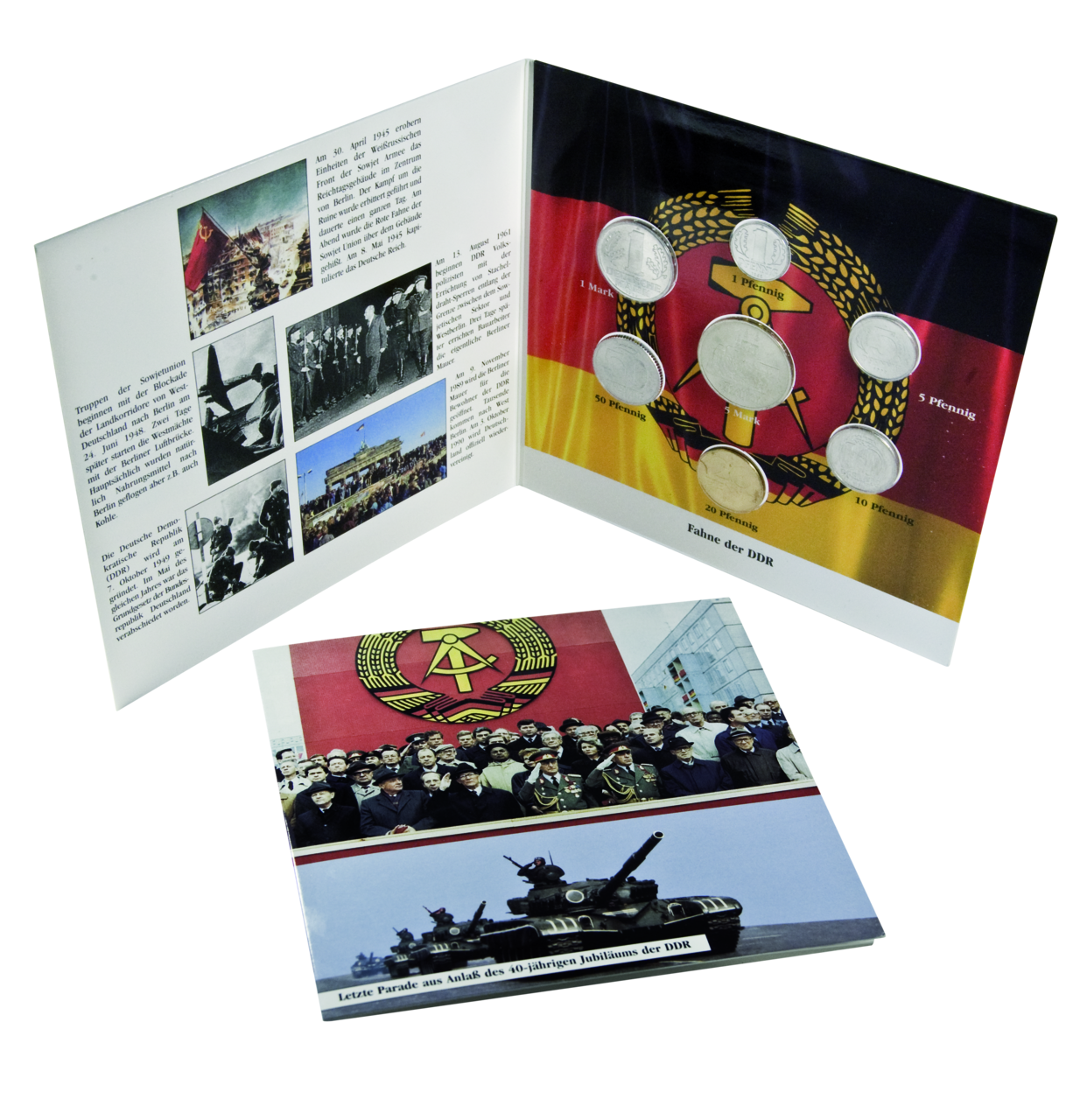 Sammelmappe Kursmünzen der DDR (7 Münzen) | Münzen-Versandhaus Emporium ...