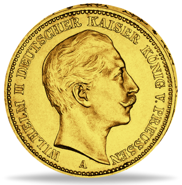 Königreich Preußen, 10 Mark 1912, Kaiser Wilhelm II. (J.251) - Deutsches Kaiserreich Gold ...