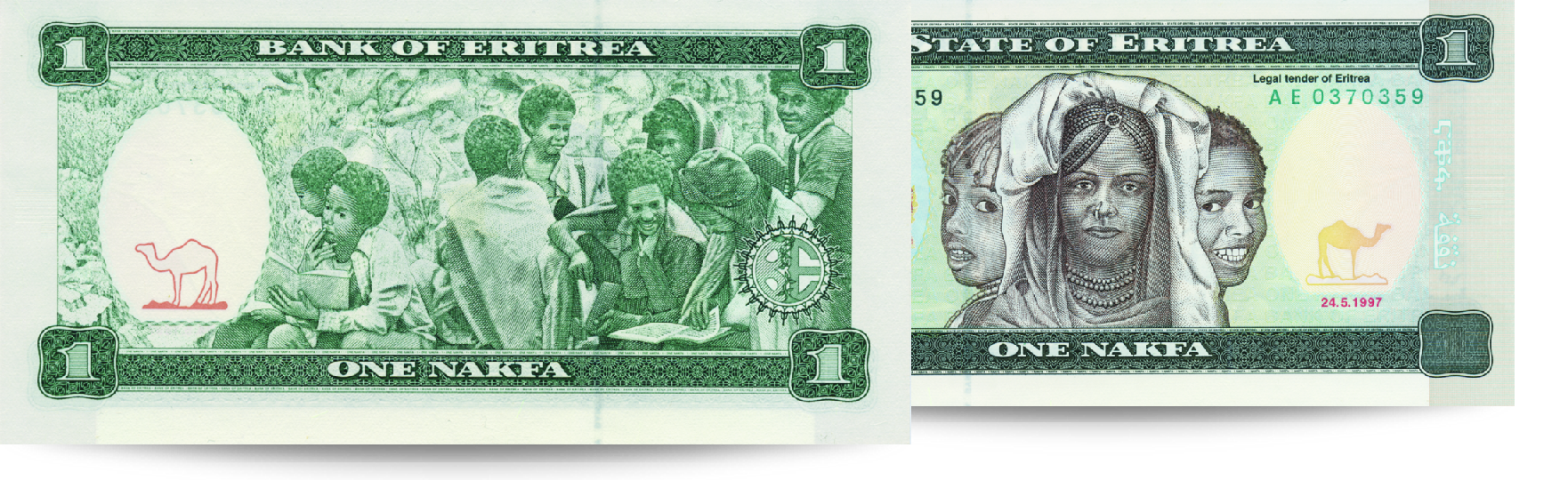 Nafka-Banknotensatz „Eritrea“ | Münzen-Versandhaus Emporium-Hamburg