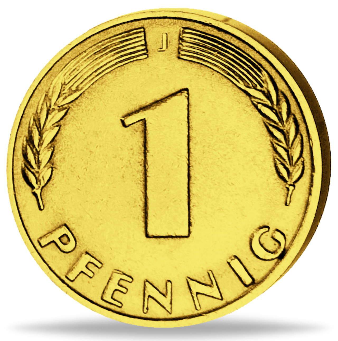 Bundesrepublik Deutschland, 1 Pfennig 1949 Bank Deutscher Länder - mit ...