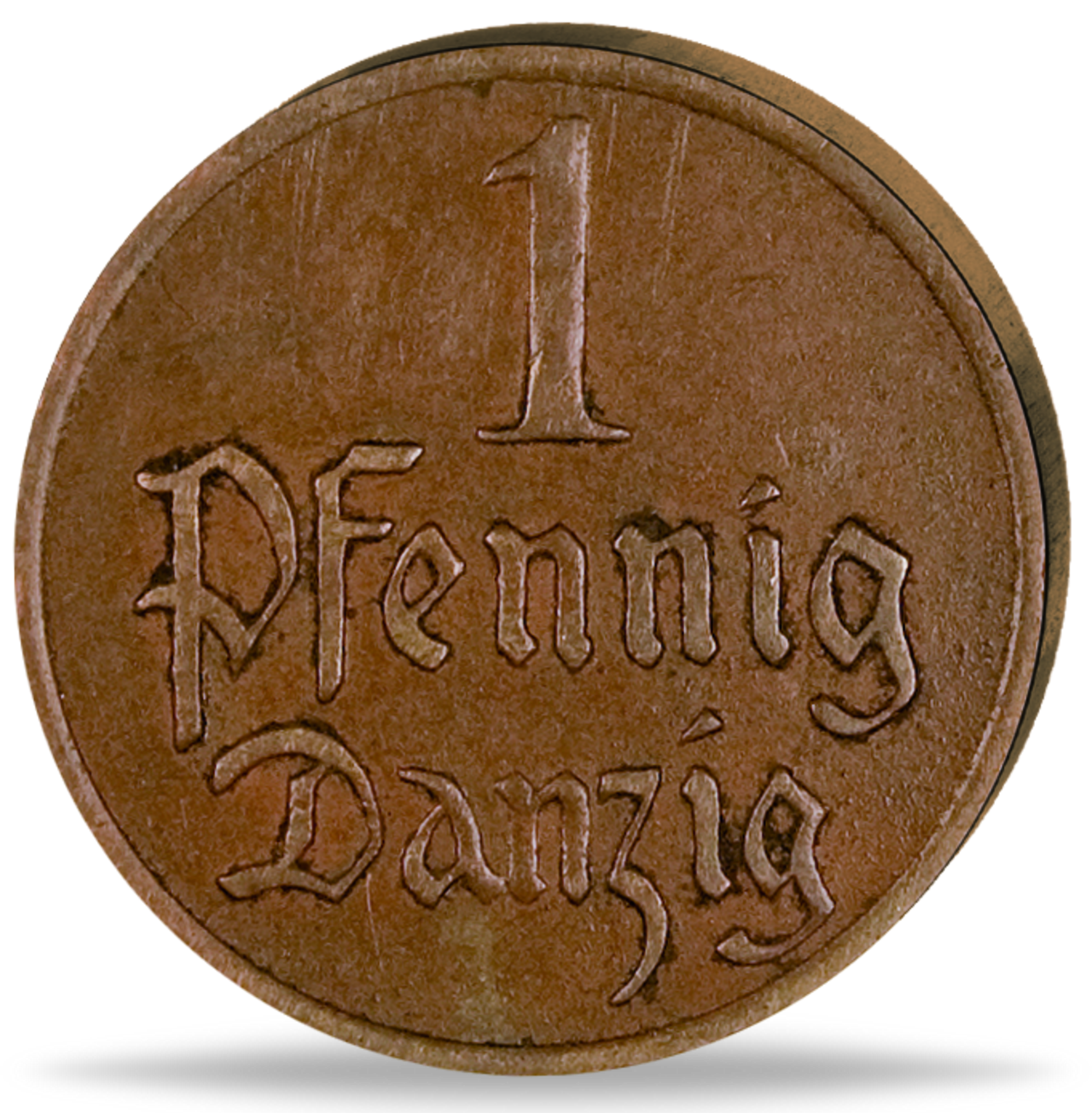 1 Pfennig „Danzig Wappen“ (D2) | Münzen-Versandhaus Emporium-Hamburg